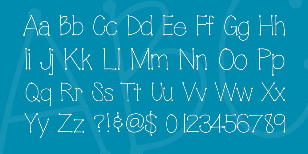 Download Connected font | fontsme.com