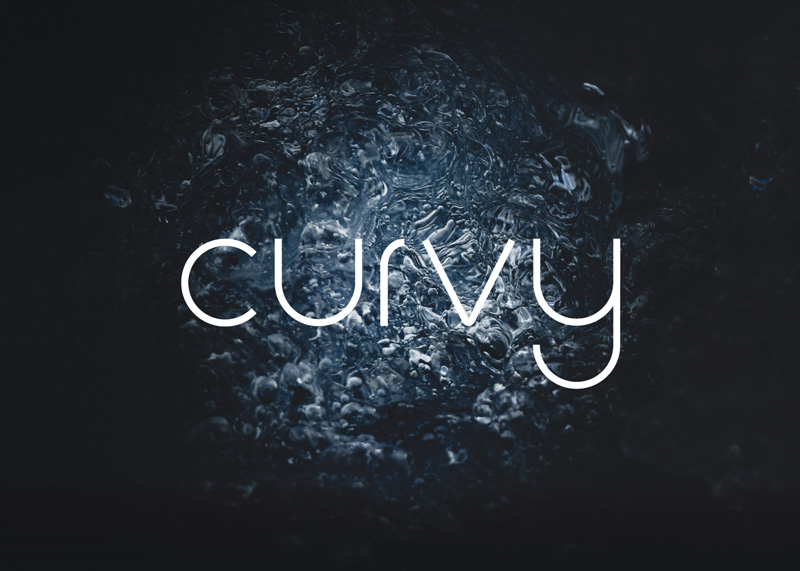 Download Curvy font | fontsme.com