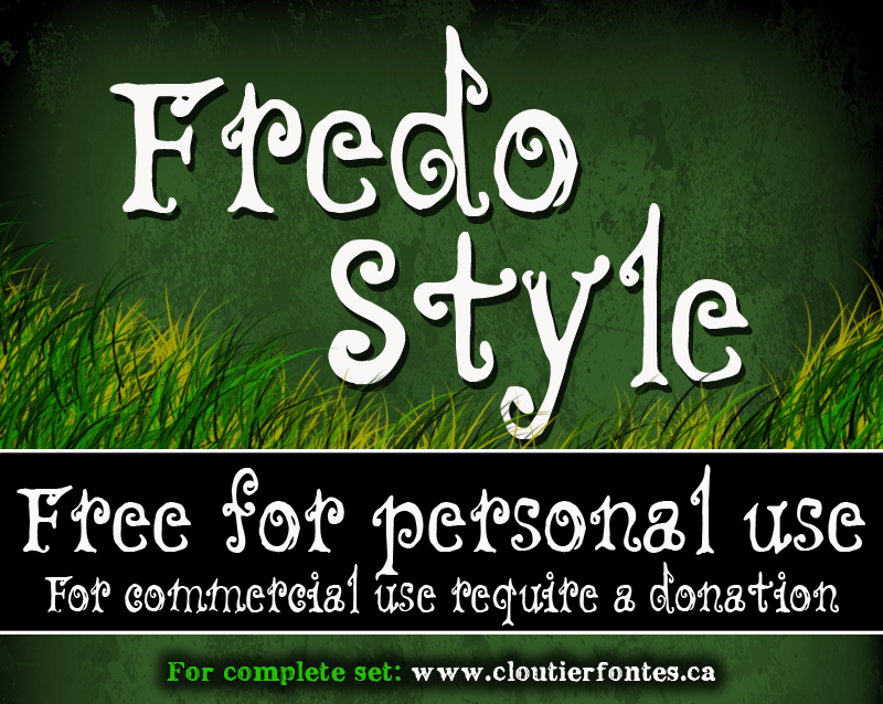 Download CF Fredo Style font | fontsme.com