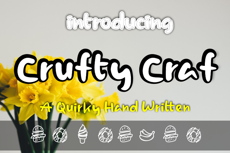 Download crufty craf font | fontsme.com