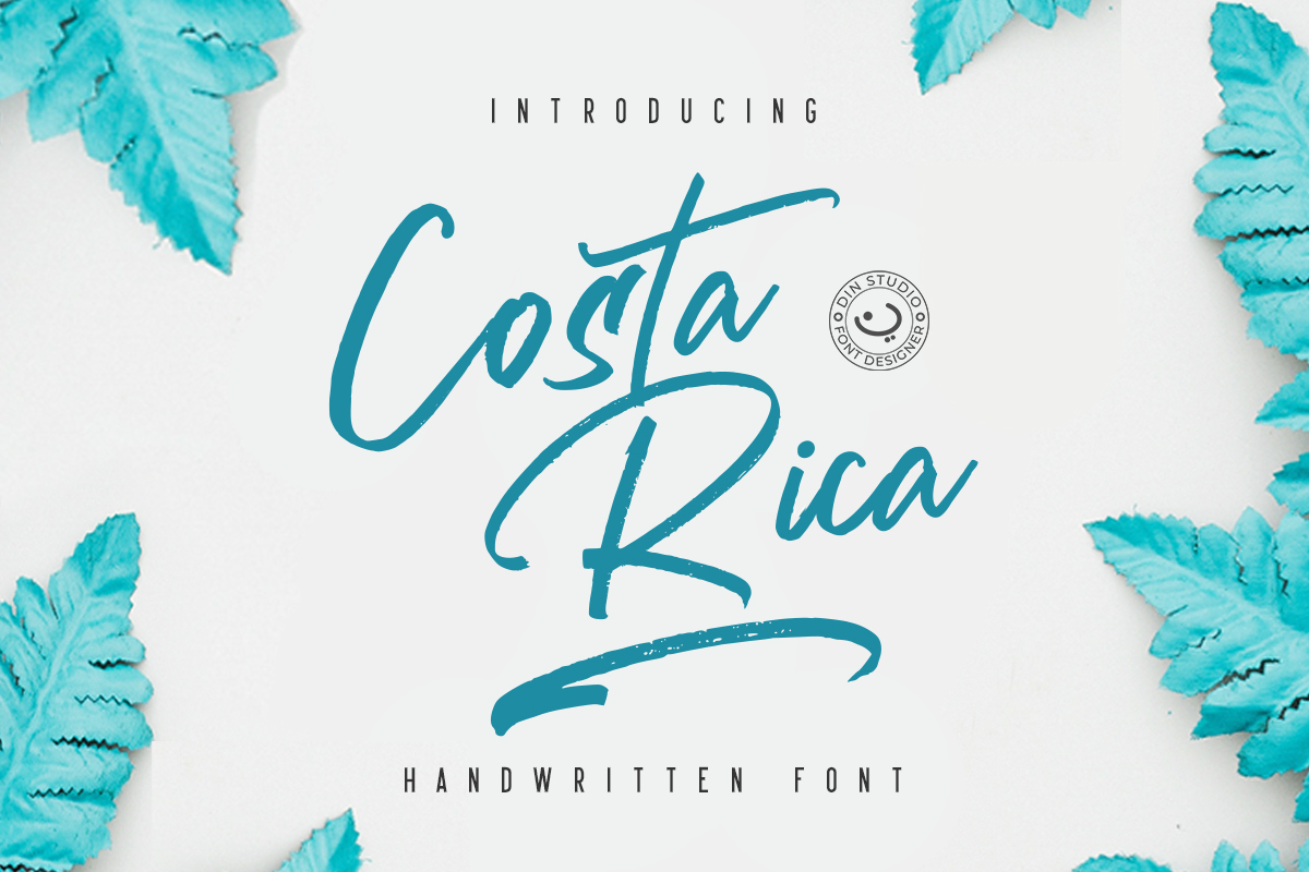 Download Costa Rica Personal Use font | fontsme.com