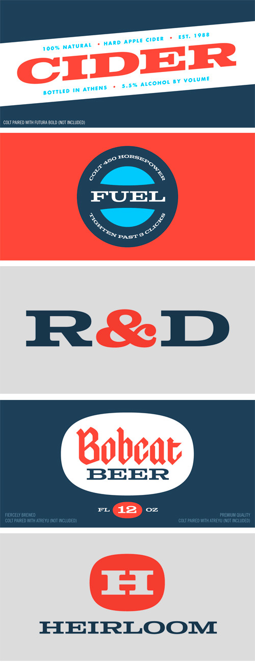 Download Colt font | fontsme.com