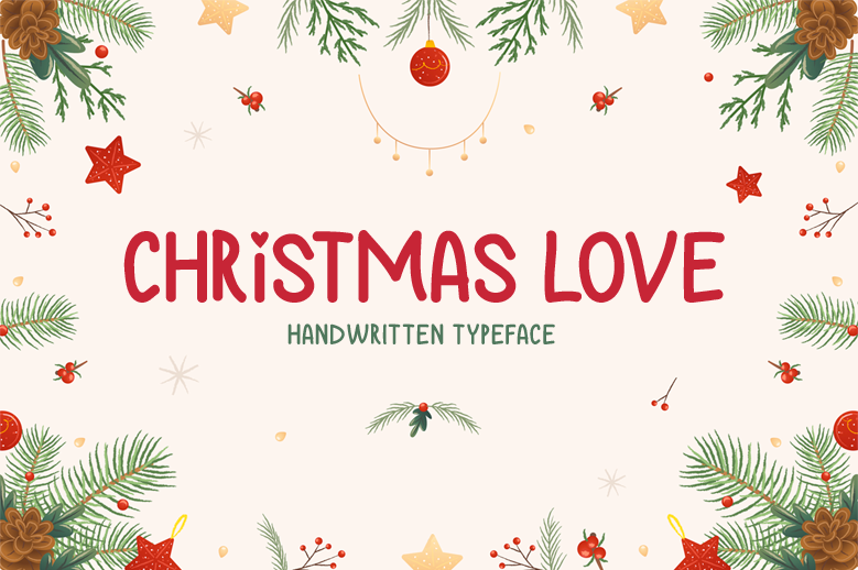 Download Christmas Love font | fontsme.com