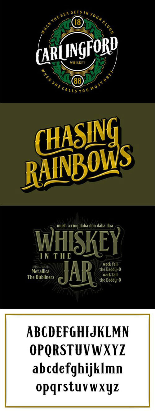 Download Carlingford font | fontsme.com