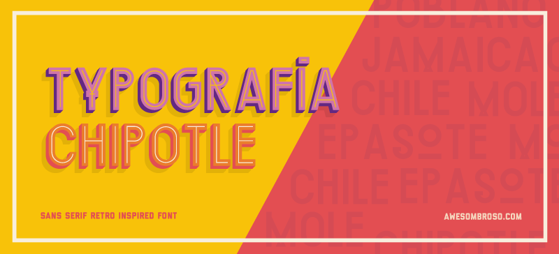 Download Chipotle font | fontsme.com