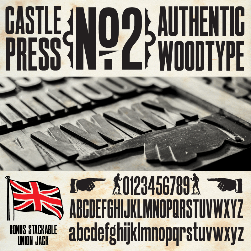 Download Castle Press No2 font | fontsme.com