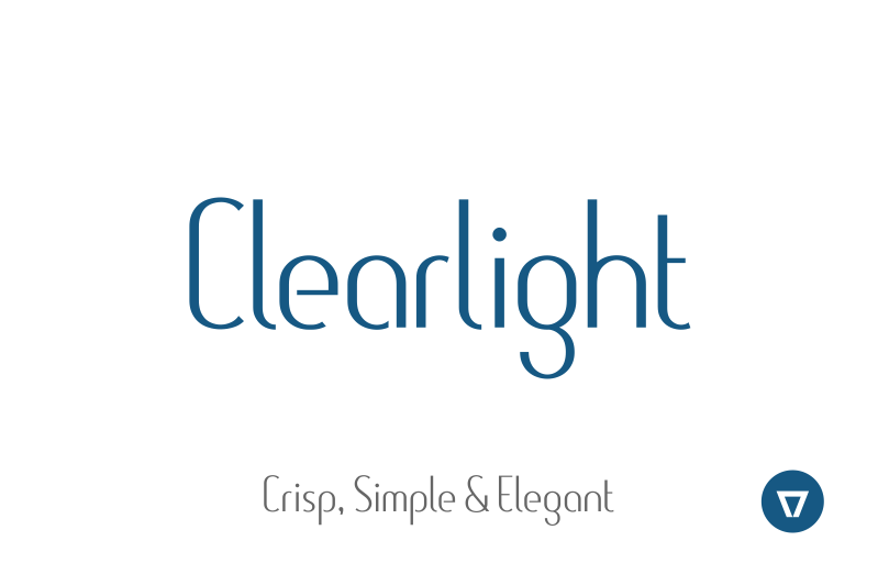 Download Clearlight font | fontsme.com