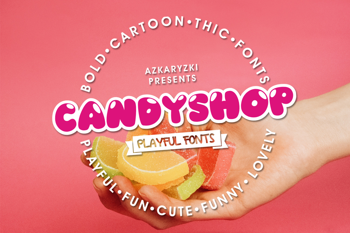 Download Candyshop font | fontsme.com