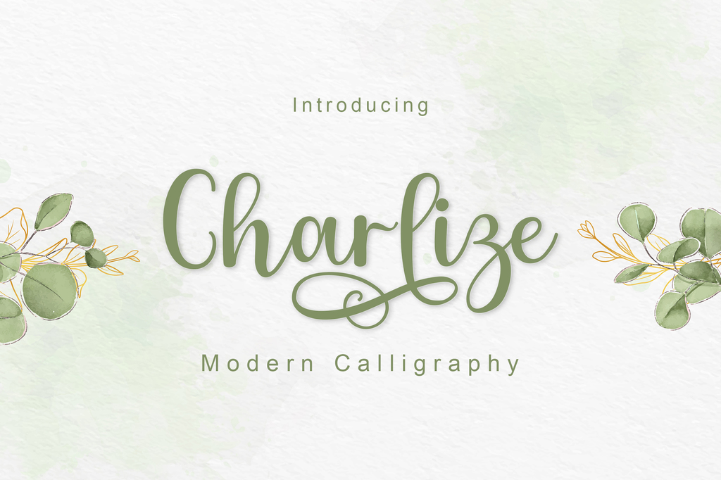 Download Charlize font | fontsme.com