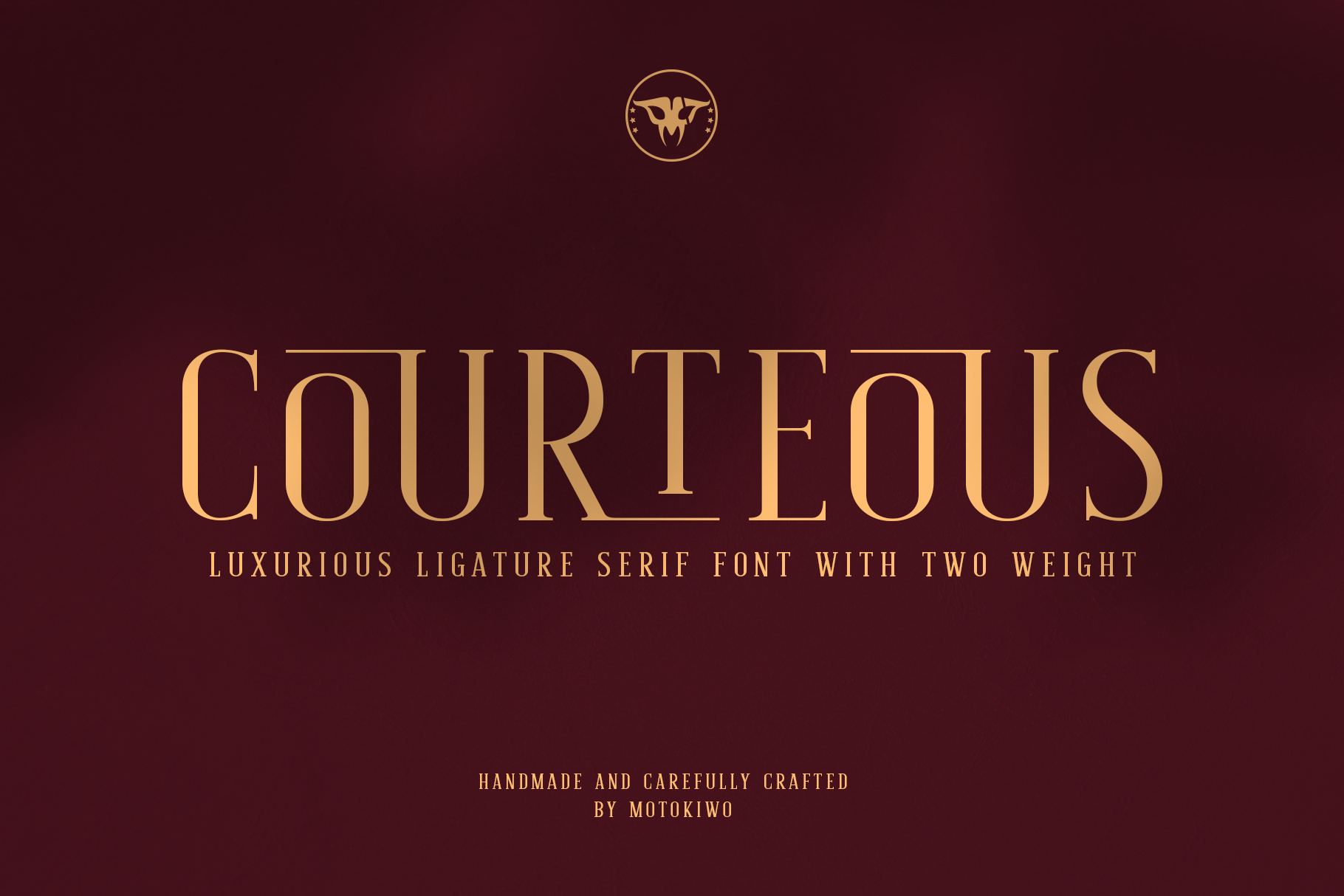 Download Courteous font | fontsme.com