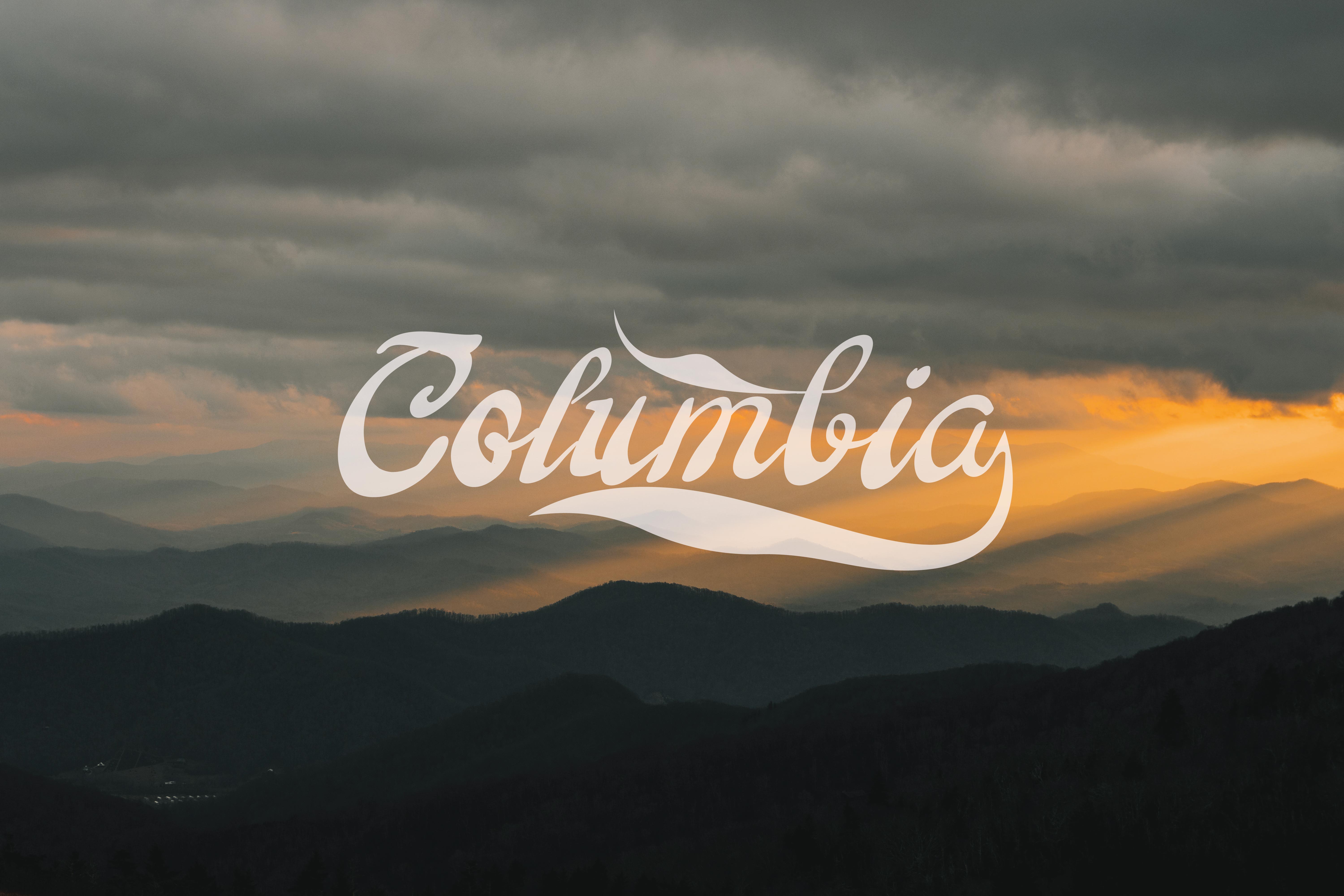 Download Columbia font | fontsme.com