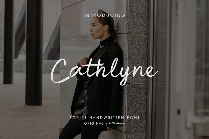 Download Cathlyne font | fontsme.com