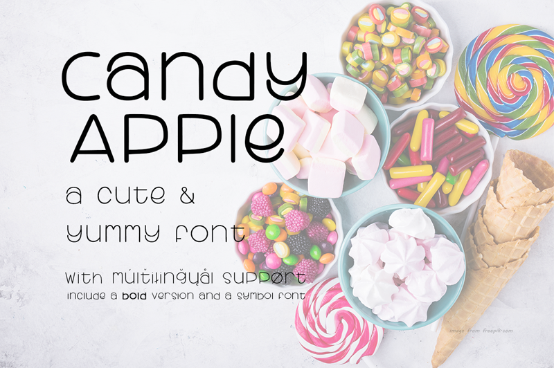 Download Candy Apple font | fontsme.com