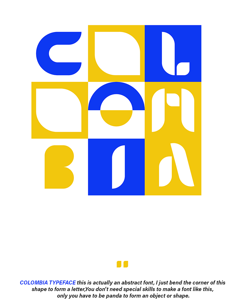 Download Colombia font | fontsme.com