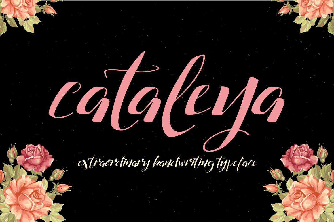 Download cataleya font | fontsme.com
