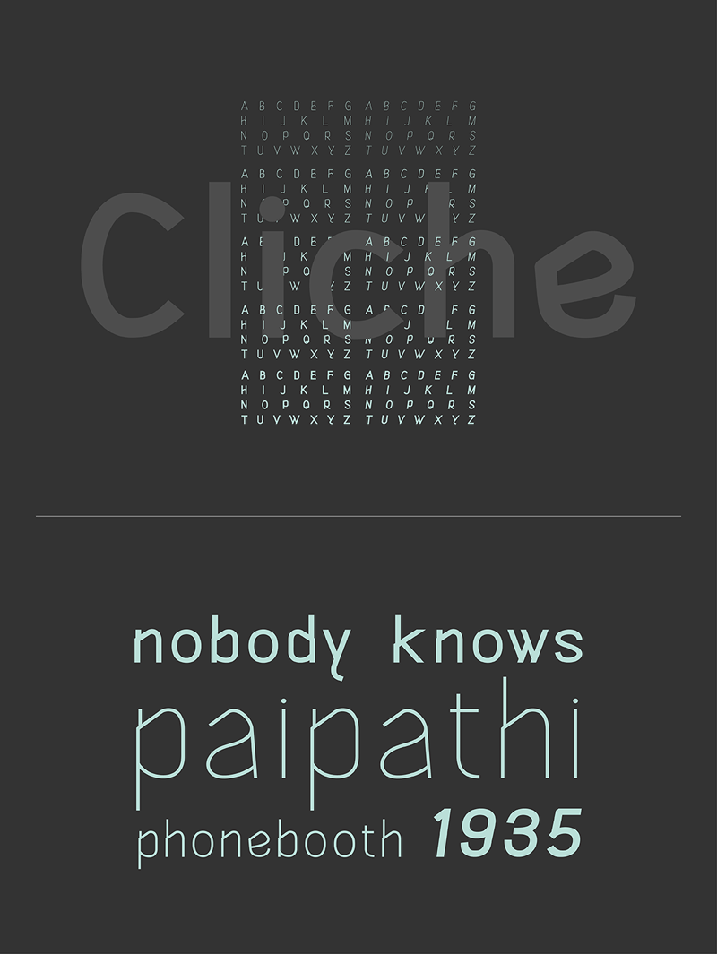Download Cliche font | fontsme.com