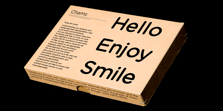 Download Chams font | fontsme.com