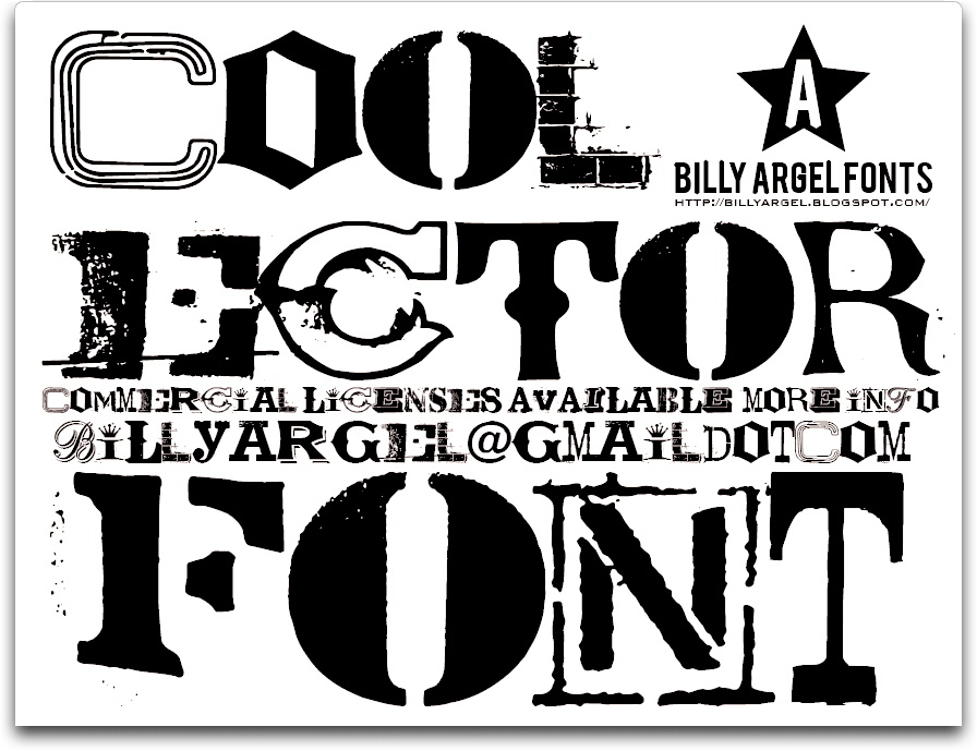 Download COOLECTOR font | fontsme.com