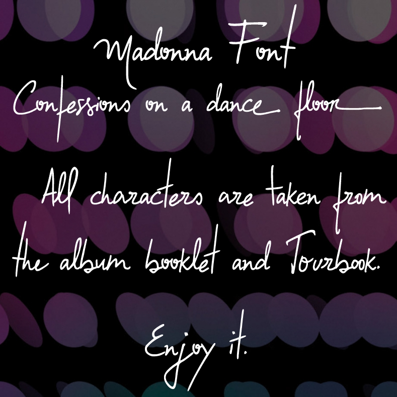 Download Confessions font | fontsme.com