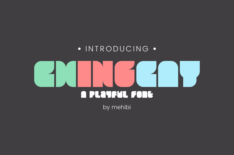 Download CHINGCHAY font | fontsme.com