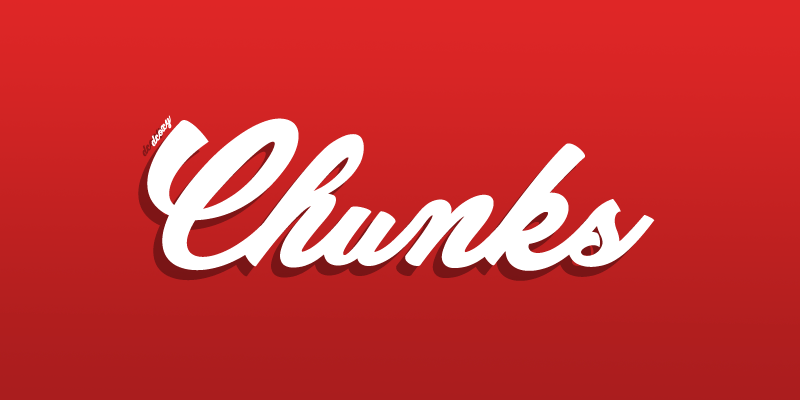 Download Chunks_PersonalUseOnly font | fontsme.com