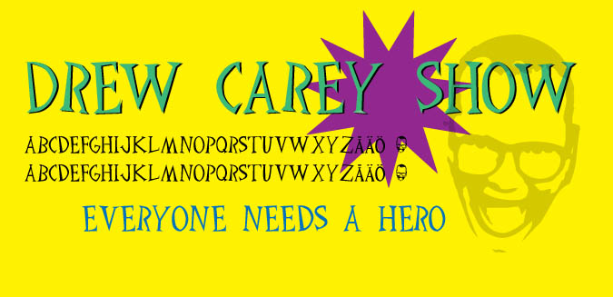 Download Drew font | fontsme.com