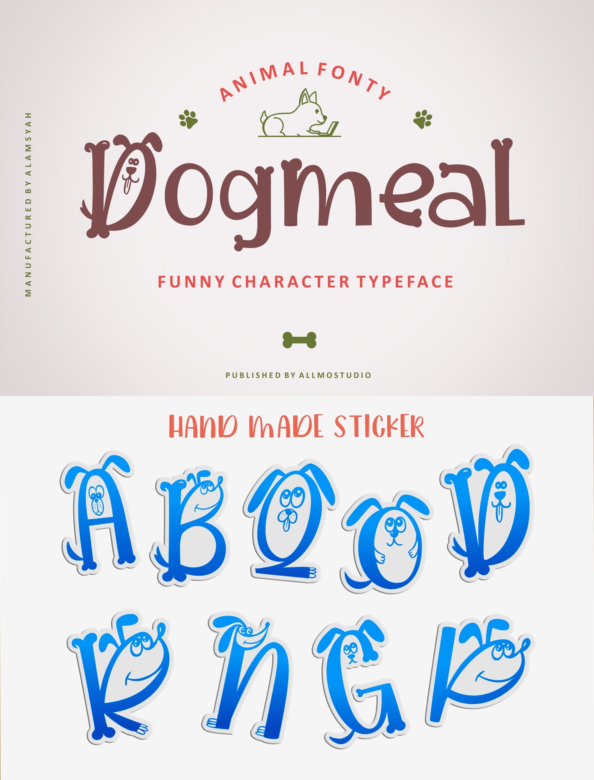 Download Dogmeal Figure font | fontsme.com
