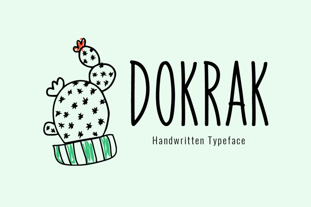Download Dokrak font | fontsme.com