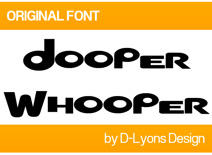 Download Dooper Whooper font | fontsme.com