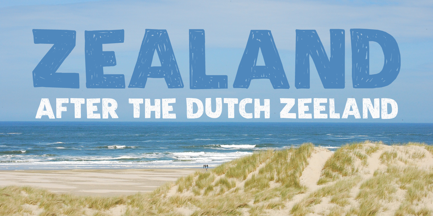 Download DK Zealand font | fontsme.com
