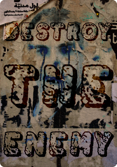 Download Destroy the Enemy font | fontsme.com