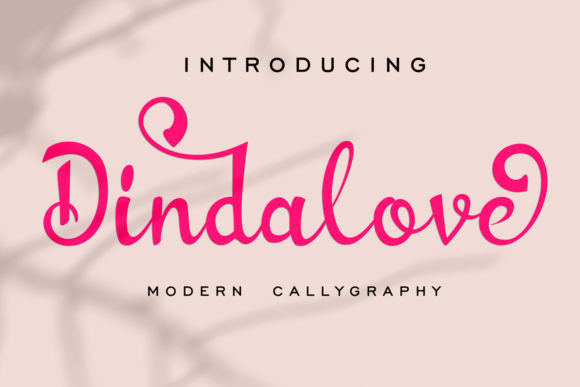Download Dindalove font | fontsme.com