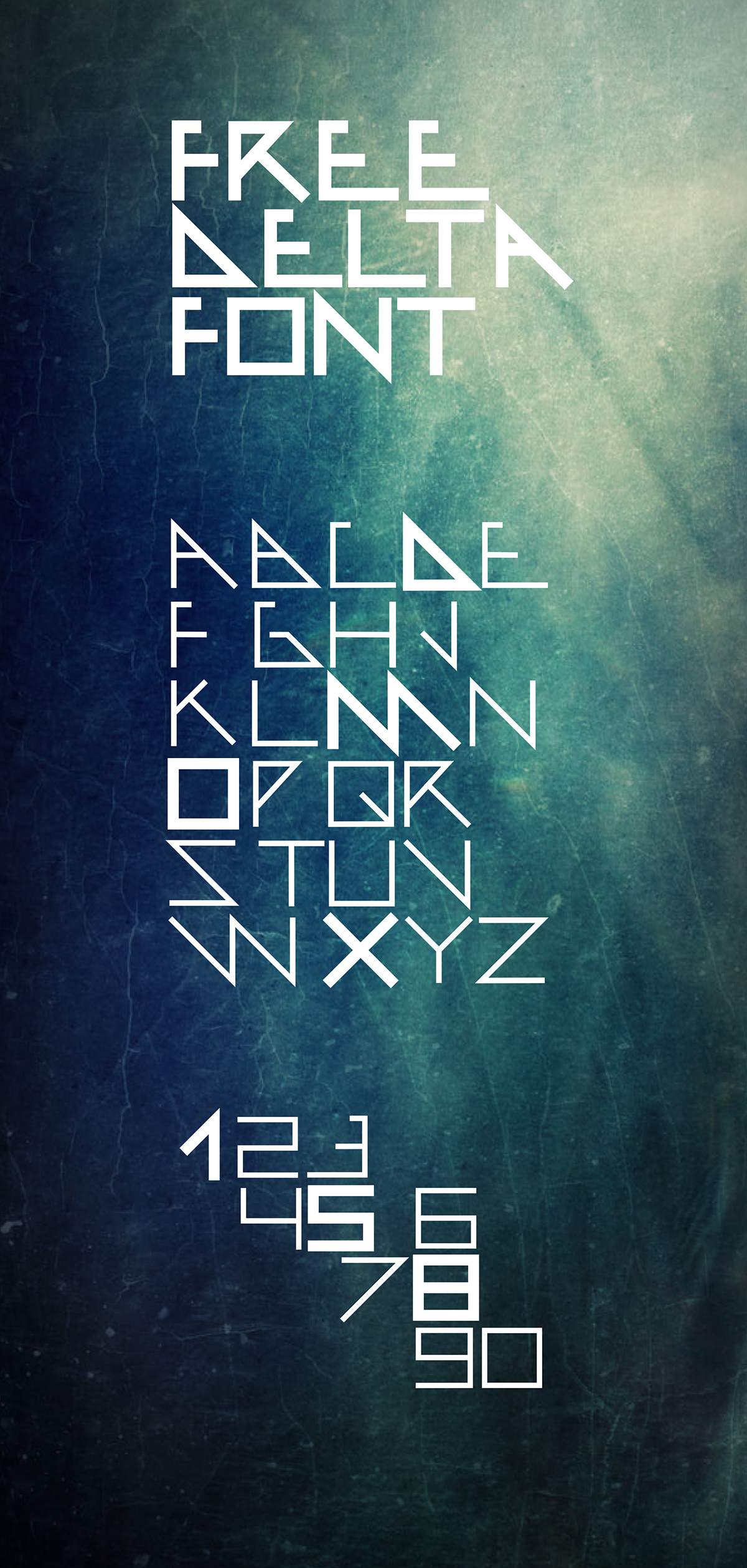 Download Delta font | fontsme.com