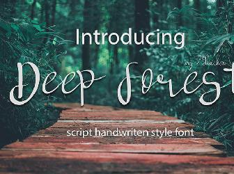 Download 28 free forest fonts | fontsme.com
