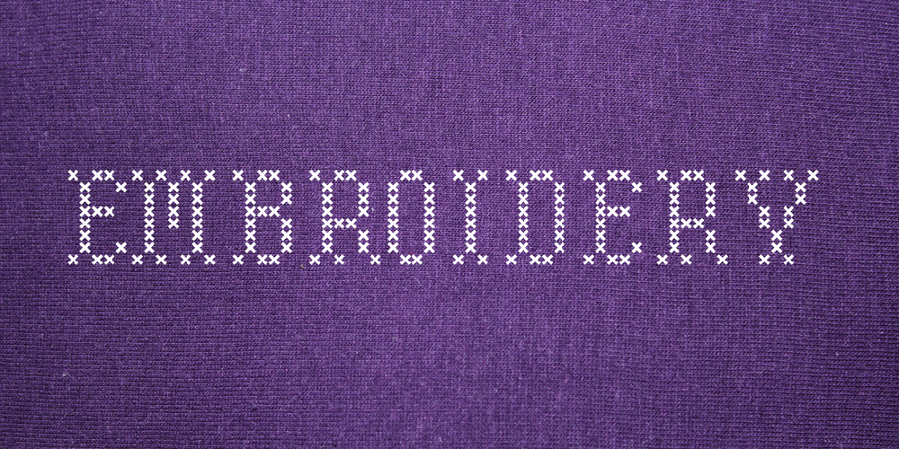 Download Embroidery font | fontsme.com