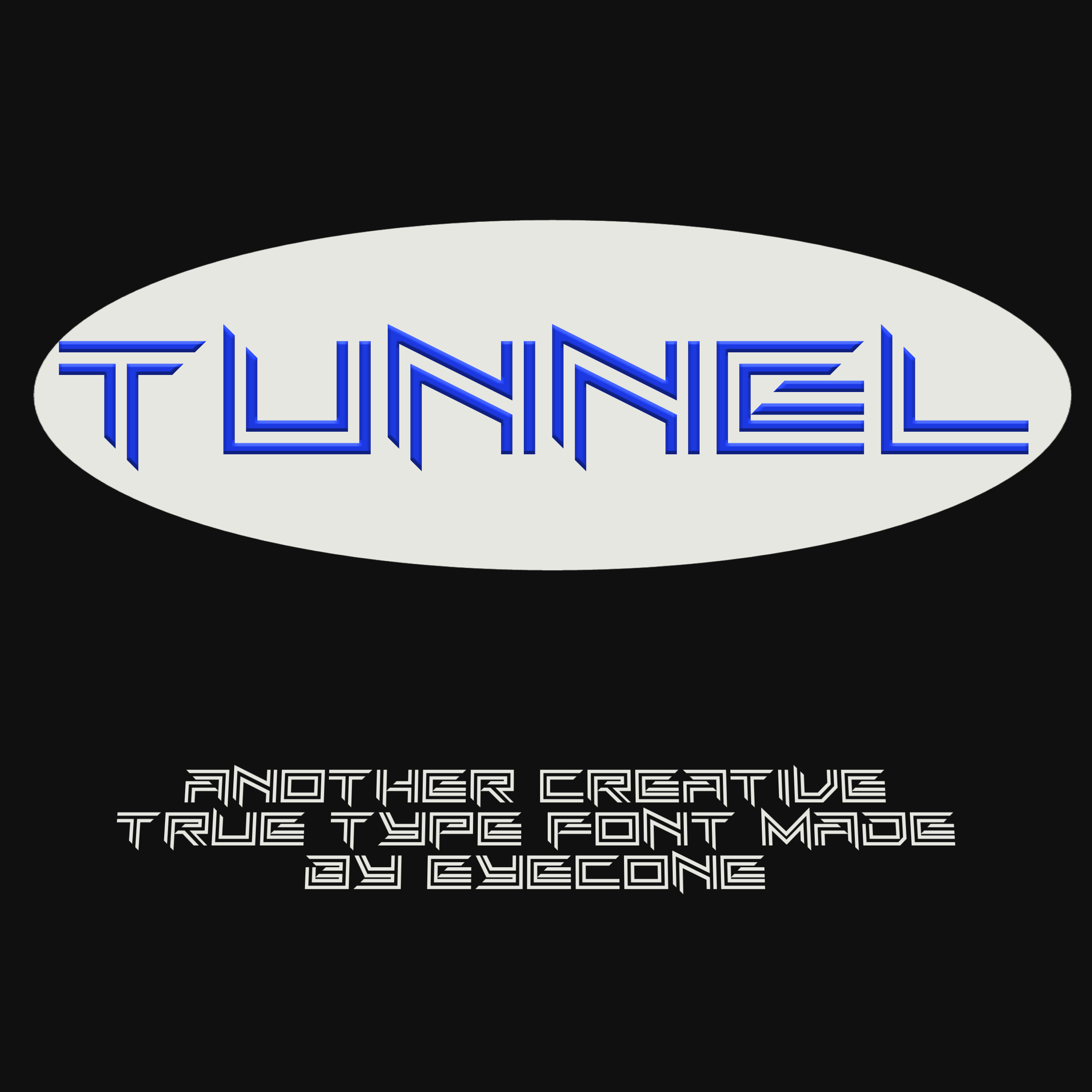 Download EC_Tunnel font | fontsme.com