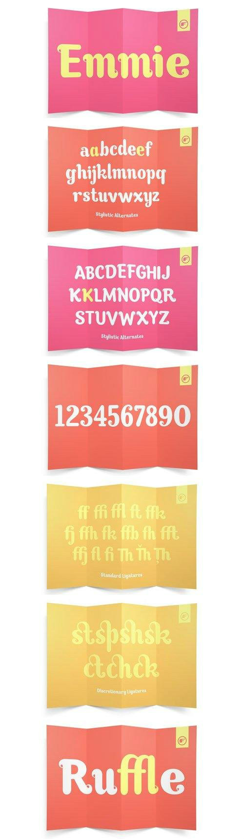 Download Emmie font | fontsme.com