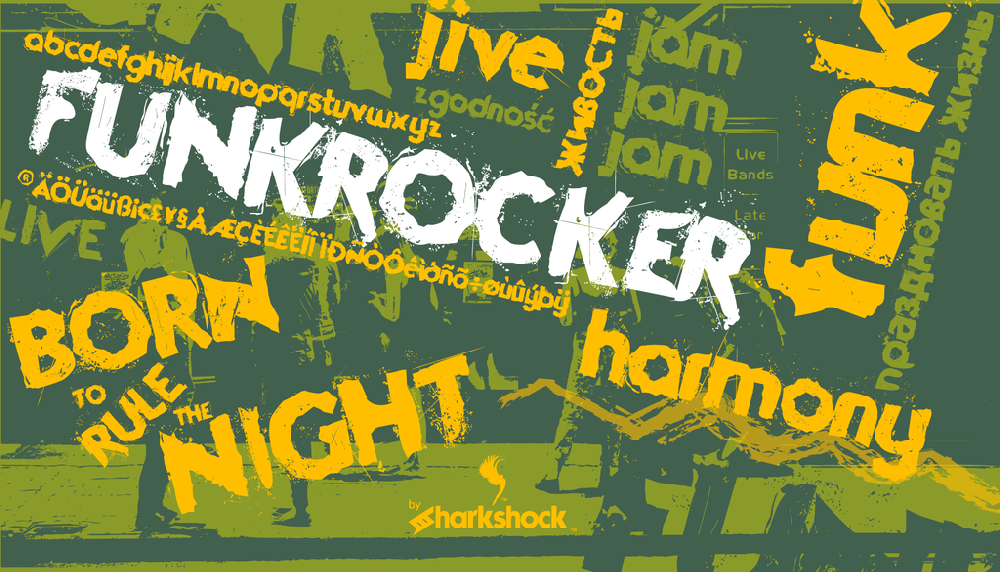 Download Funkrocker font | fontsme.com