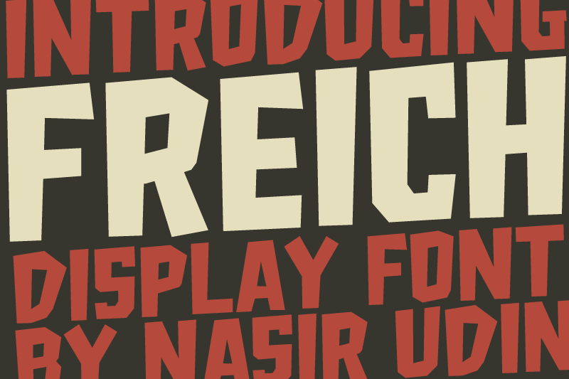 Download Freich font | fontsme.com