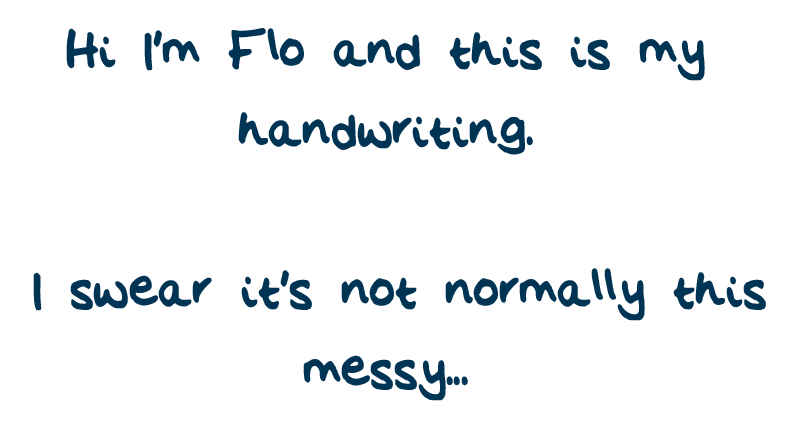 Download Flo's Handwriting font | fontsme.com