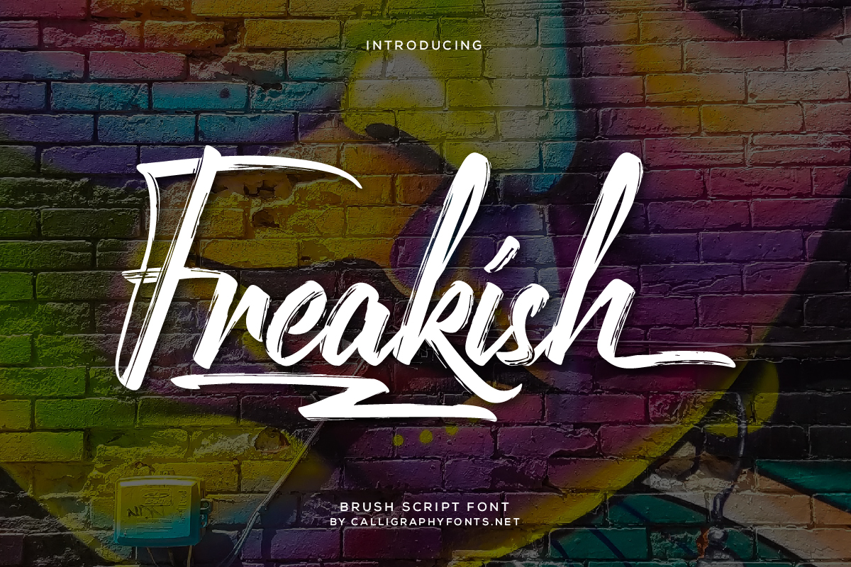 Download Freakish Demo font | fontsme.com