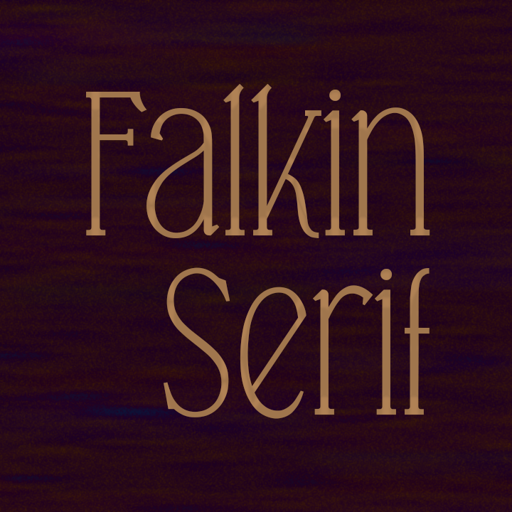 Download Falkin Serif PERSONAL font | fontsme.com