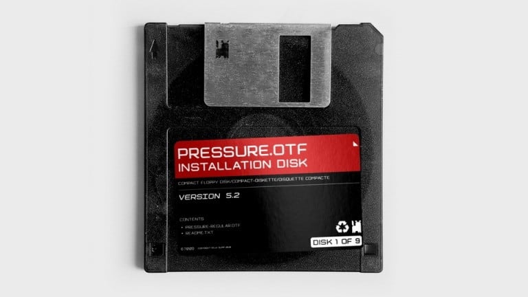 Download FPD Pressure font | fontsme.com