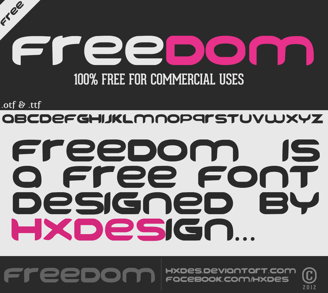 Download FREEDOM font | fontsme.com