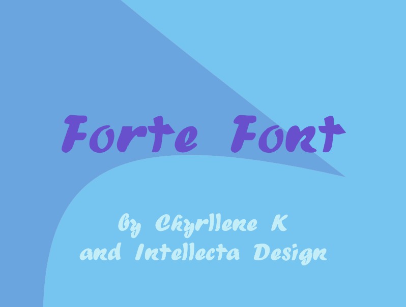 Download Forte font | fontsme.com