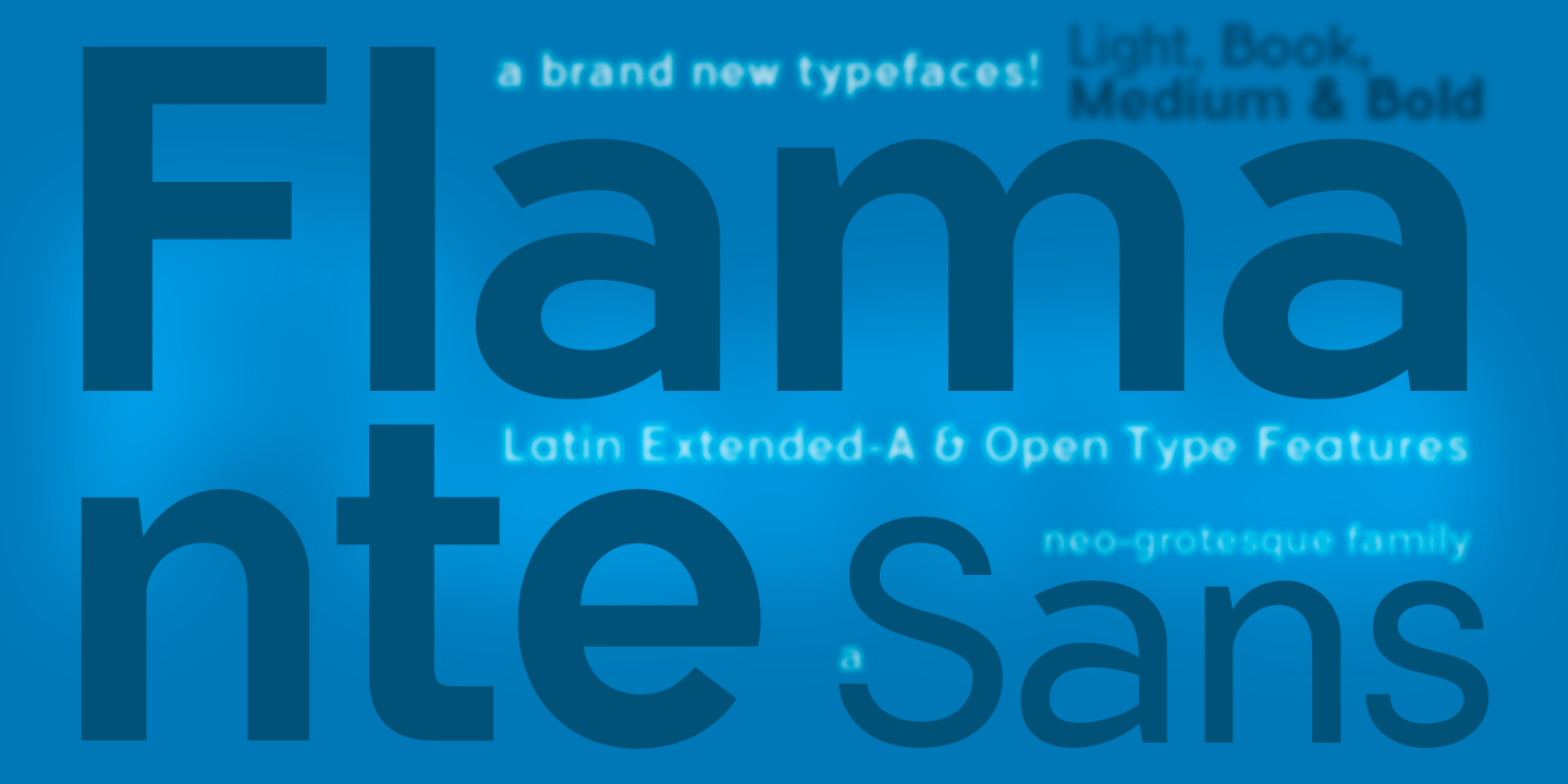 Download Flamante Sans Bold font | fontsme.com
