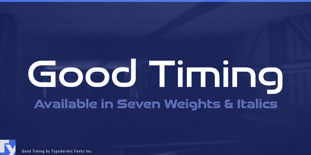 Download Good Timing font | fontsme.com