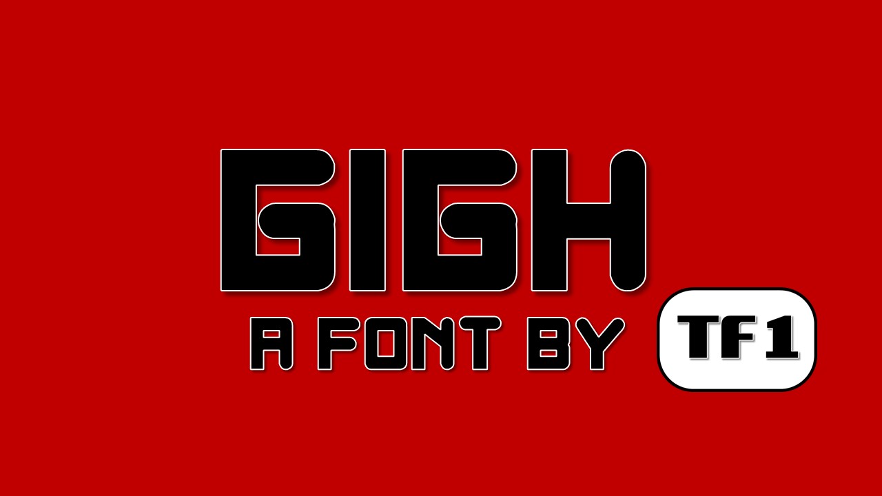 Download Gigh font | fontsme.com