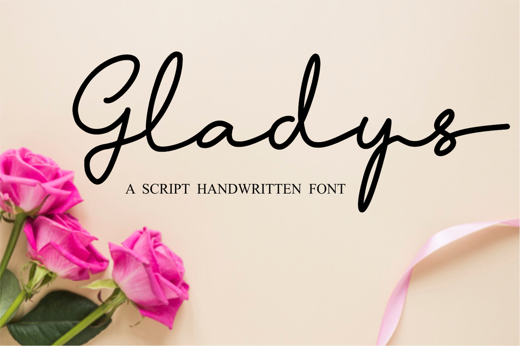 Download Gladys font | fontsme.com