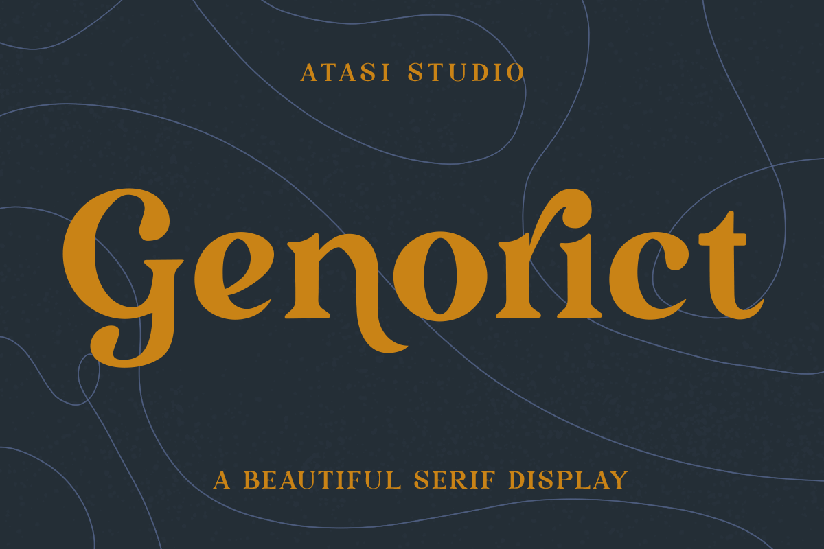 Download Genorict DEMO font | fontsme.com